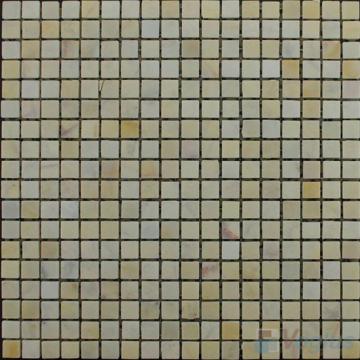 Sunny Beige 15x15mm Polished Icones Marble Mosaic Tiles VS-SAA92 ...