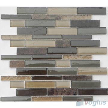 Linear Glass and Stone Mosaic VB-GSL72 - Voglus Mosaic